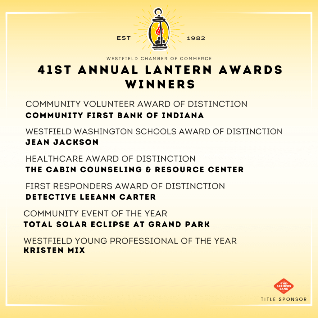 Lantern Awards - Westfield Chamber of Commerce